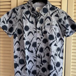 Sovereign Code | Shirts & Tops | Nwt Sovereign Code Shane Shark Print ...